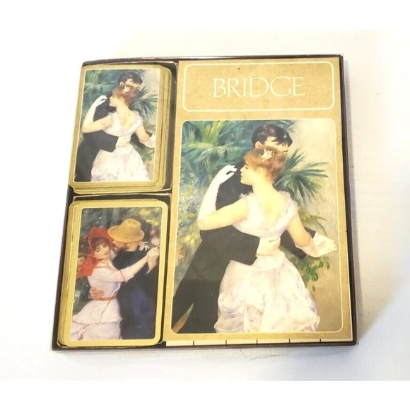 Caspari | Games | Vintage Caspari Playing Cards Bridge Ensemble Gift ...